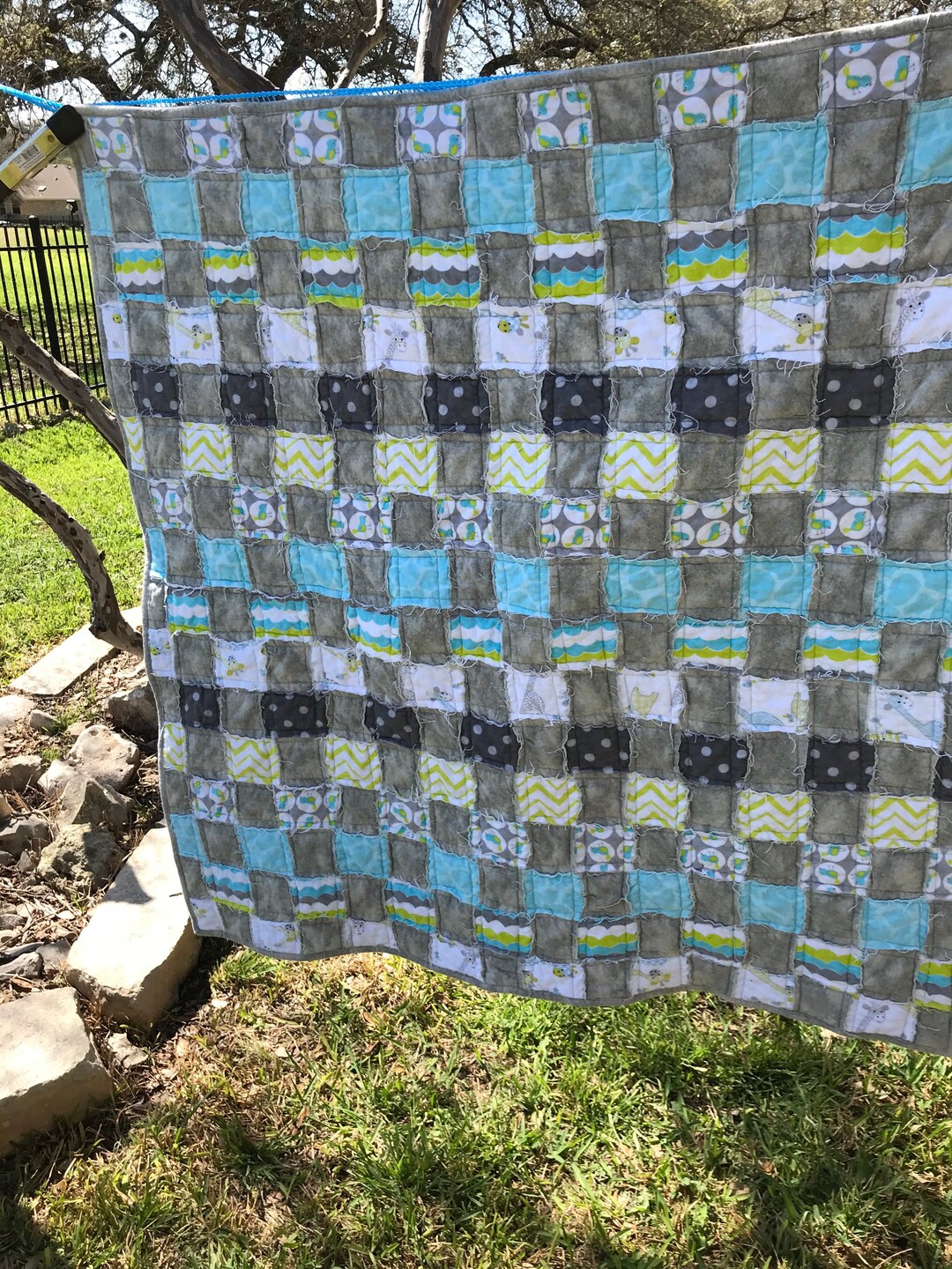 Basket Weave Flannel Baby Pallet/quilt - Etsy