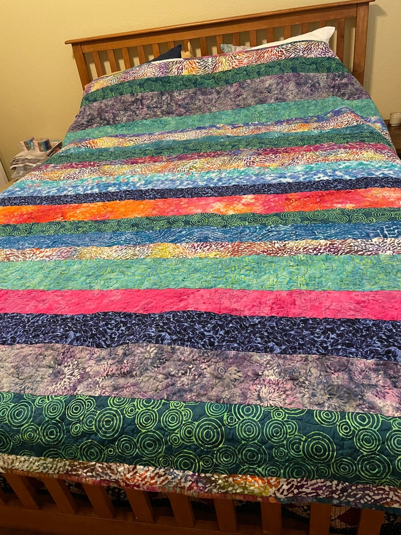 Batik Triangles - Etsy