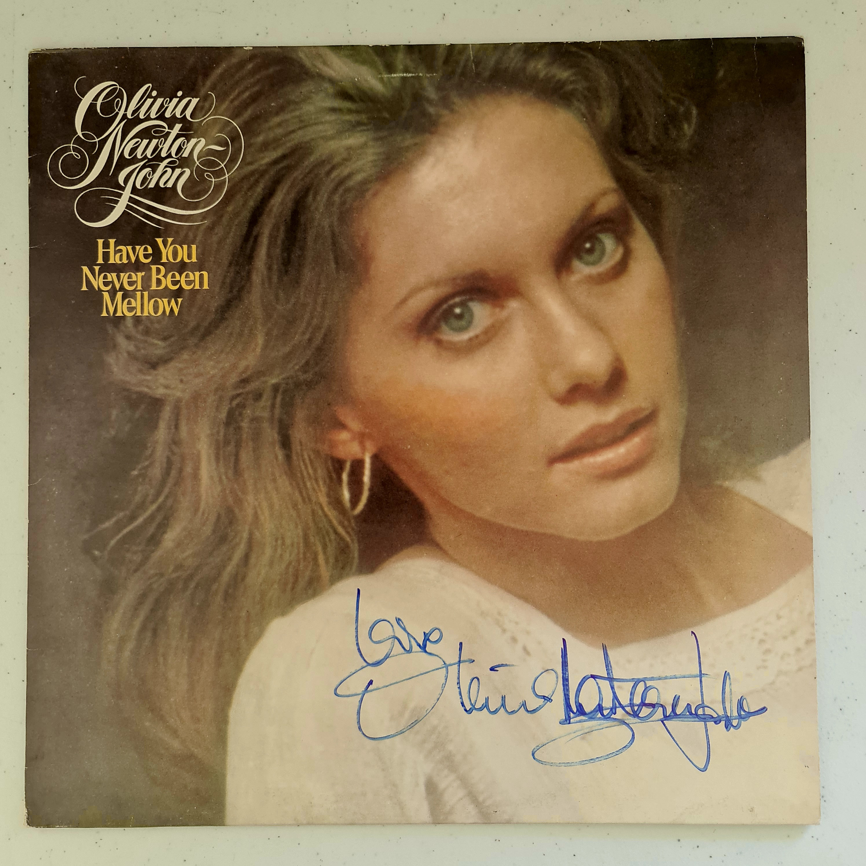 Olivia Newton John Autographed 'have You Ever Been Mellow' LP COA # ...