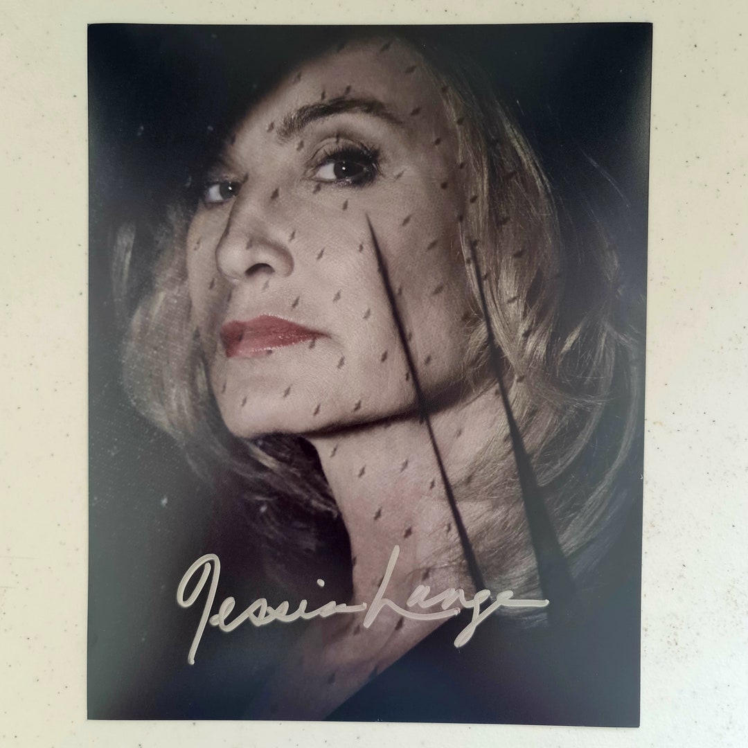 Jessica Lange Autographed 8x10 Photo COA #JL86972 - Etsy