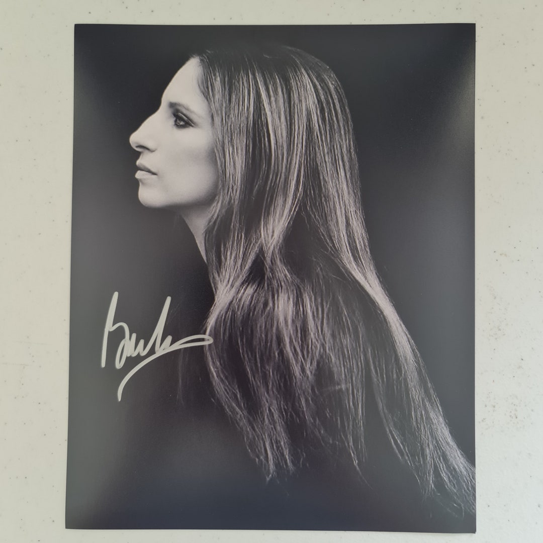 Barbra Streisand Autographed 8x10 Photo COA BS37942 - Etsy