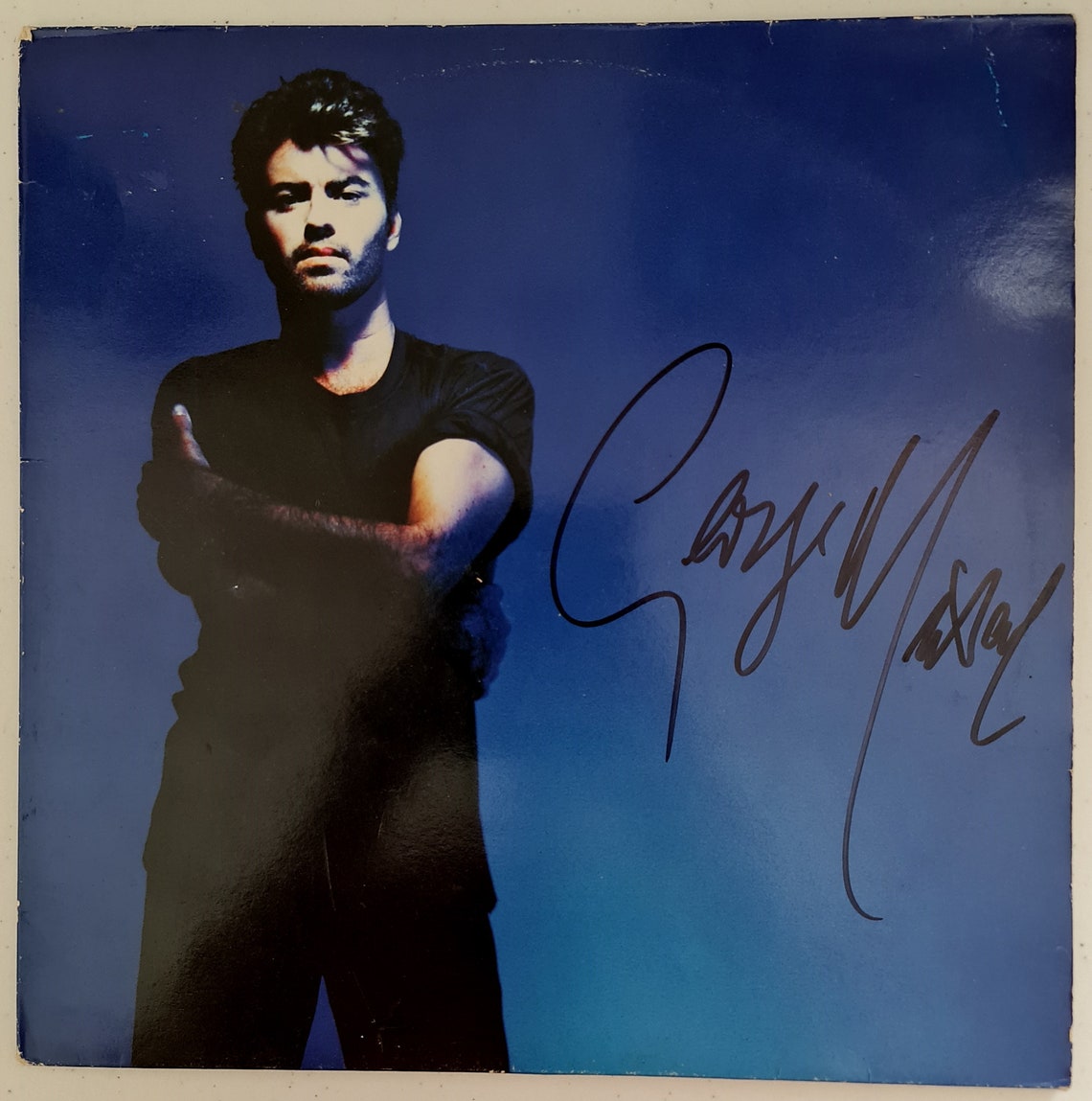 George Michael Autographed 12inch LP COA GM26973 - Etsy