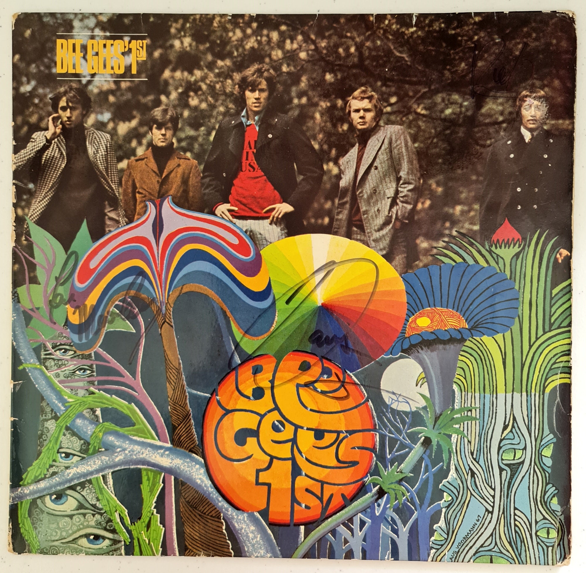 Bee Gees '1st' Fully Autographed LP COA #BG44569 - Etsy