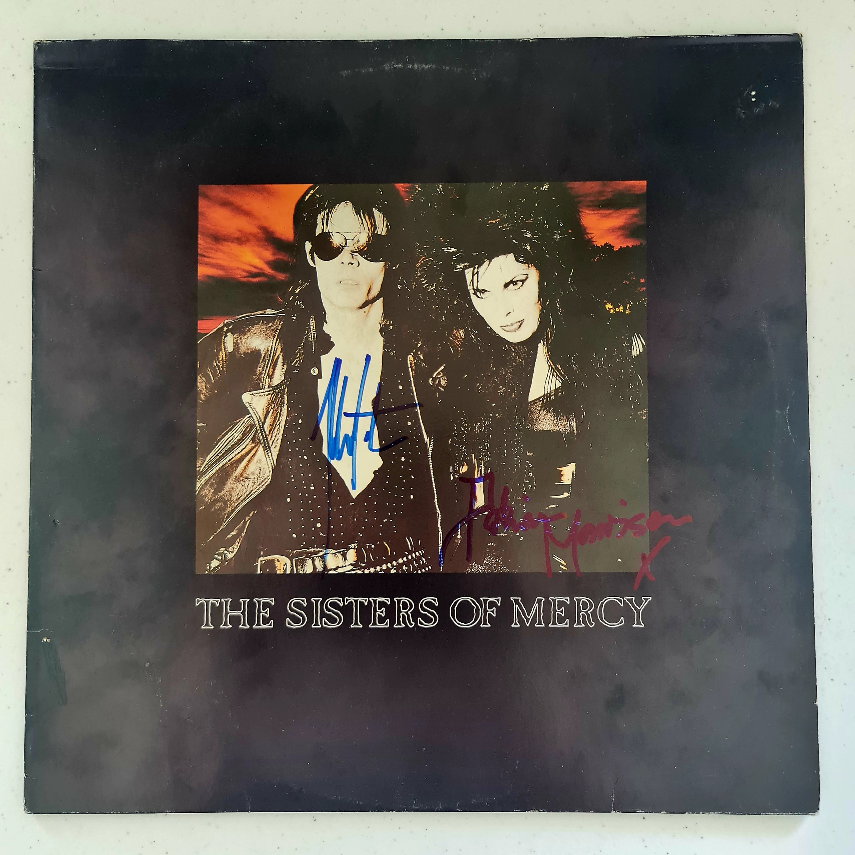 Sister of Mercy Autographed LP COA #SM55597 - Etsy