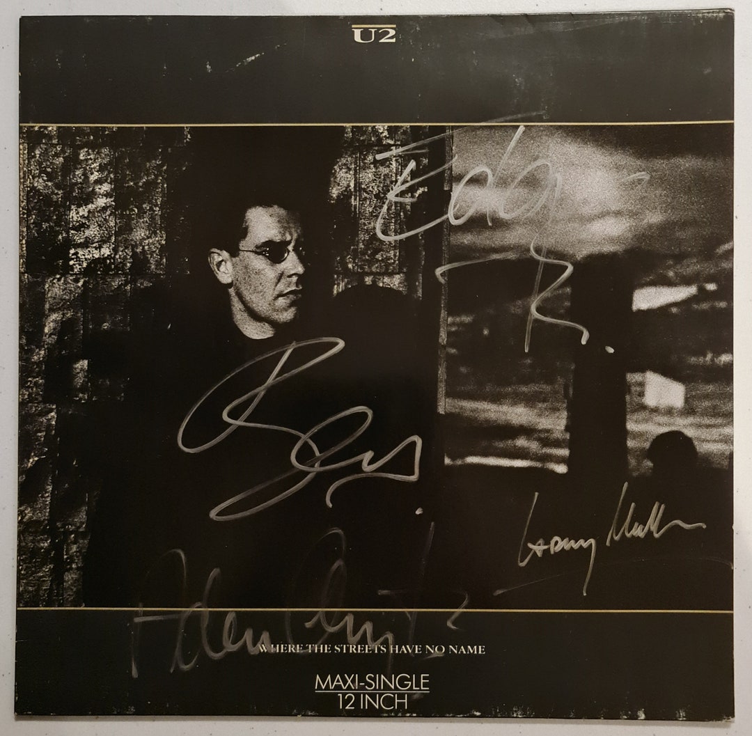 U2 Autographed '12 Inch' Album COA #UT67472 - Etsy