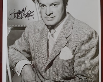 Bob Hope d. 2003 Signed Autographed Vintage Glossy 8x10 Photo COA ...