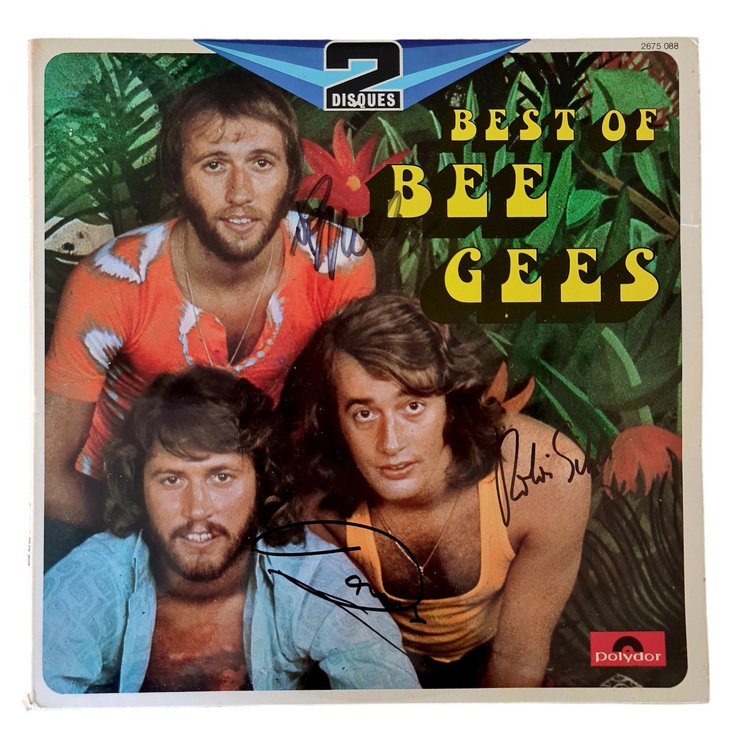 Bee Gees Autographed 'the Best Of' LP COA #TB33649 - Etsy