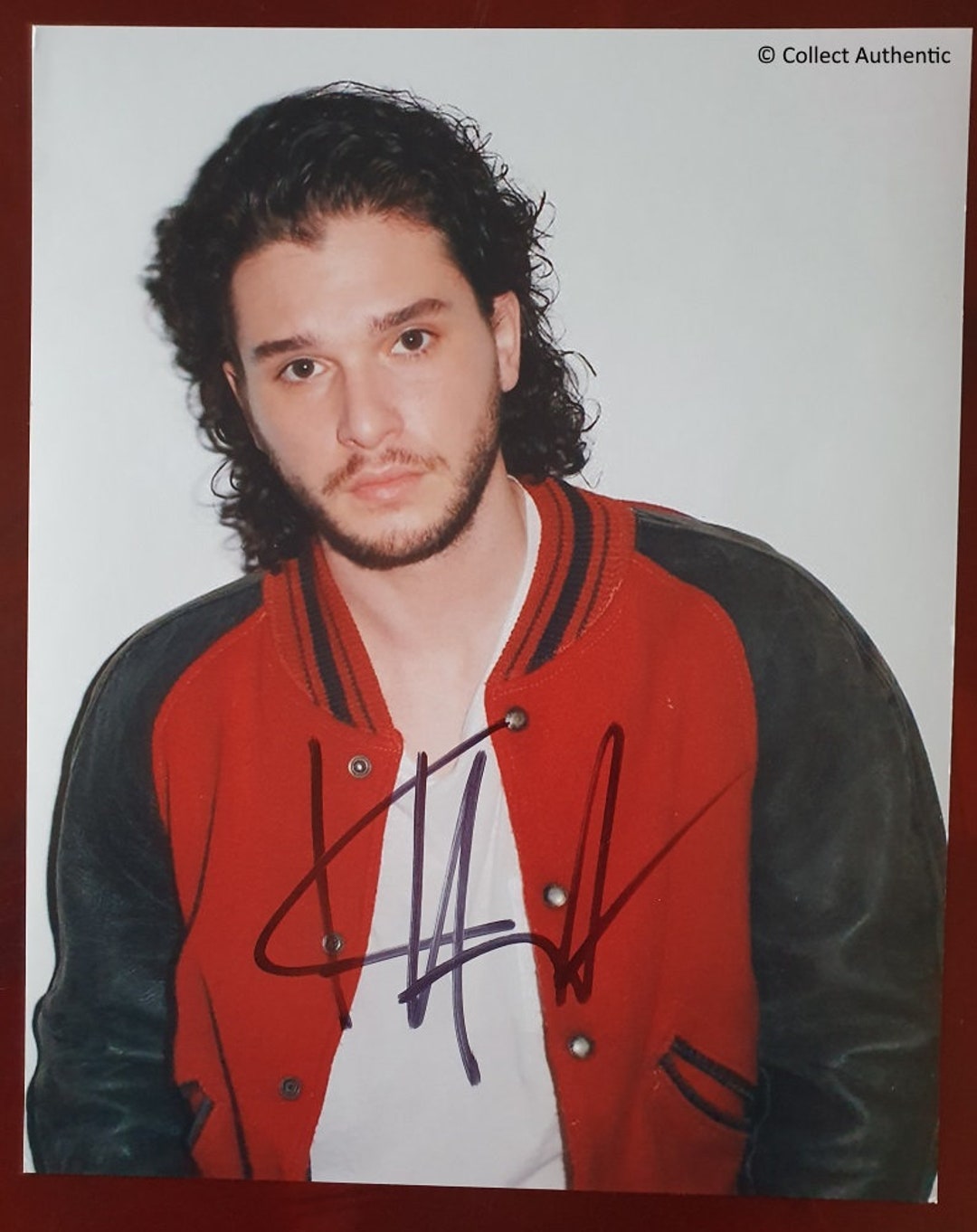Kit Harington Autographed Glossy 8x10 Photo Game of Thrones COA KH47964 ...