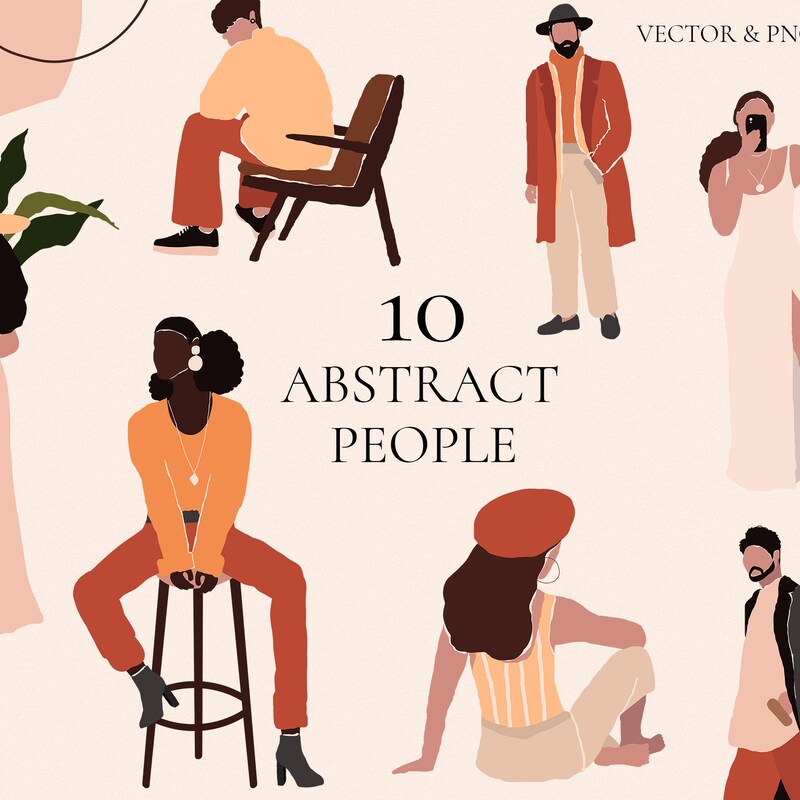 Vector People - Etsy