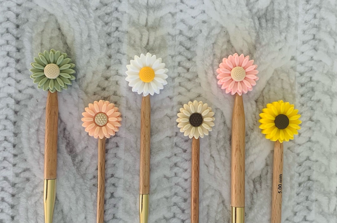 Knitting Needle Toppers and Point Protectors. A Cute Way to Stop Your ...
