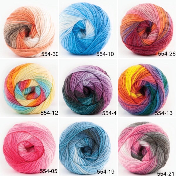 Self Striping Yarn - Etsy