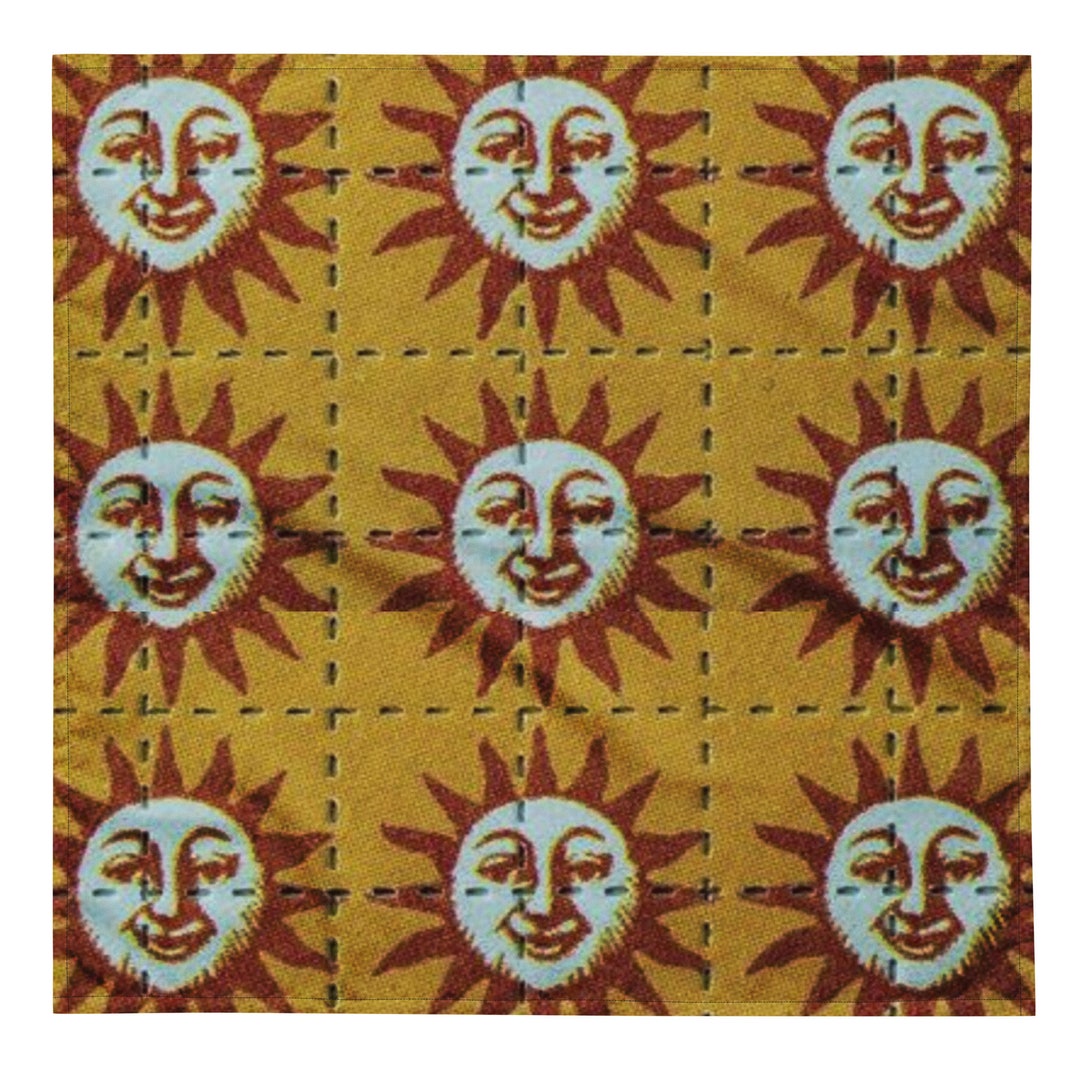 Orange Sunshine Trippy Psychedelic 60s 70s All-over Print Bandana - Etsy