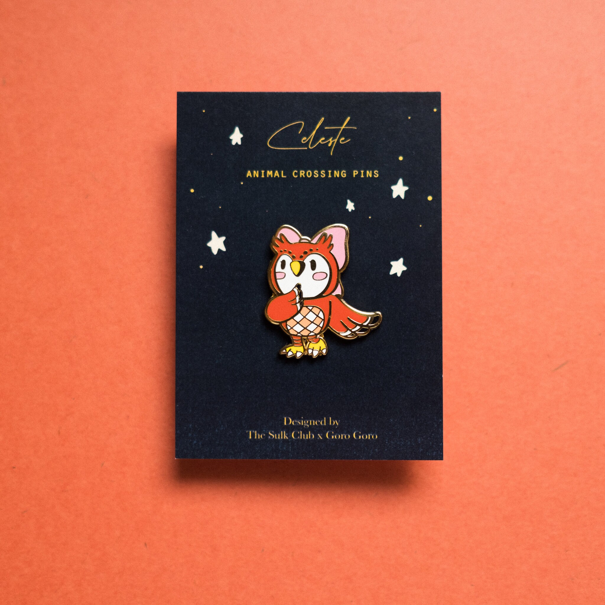 Celeste Animal Crossing Pins ACNH hard Enamel Pins - Etsy