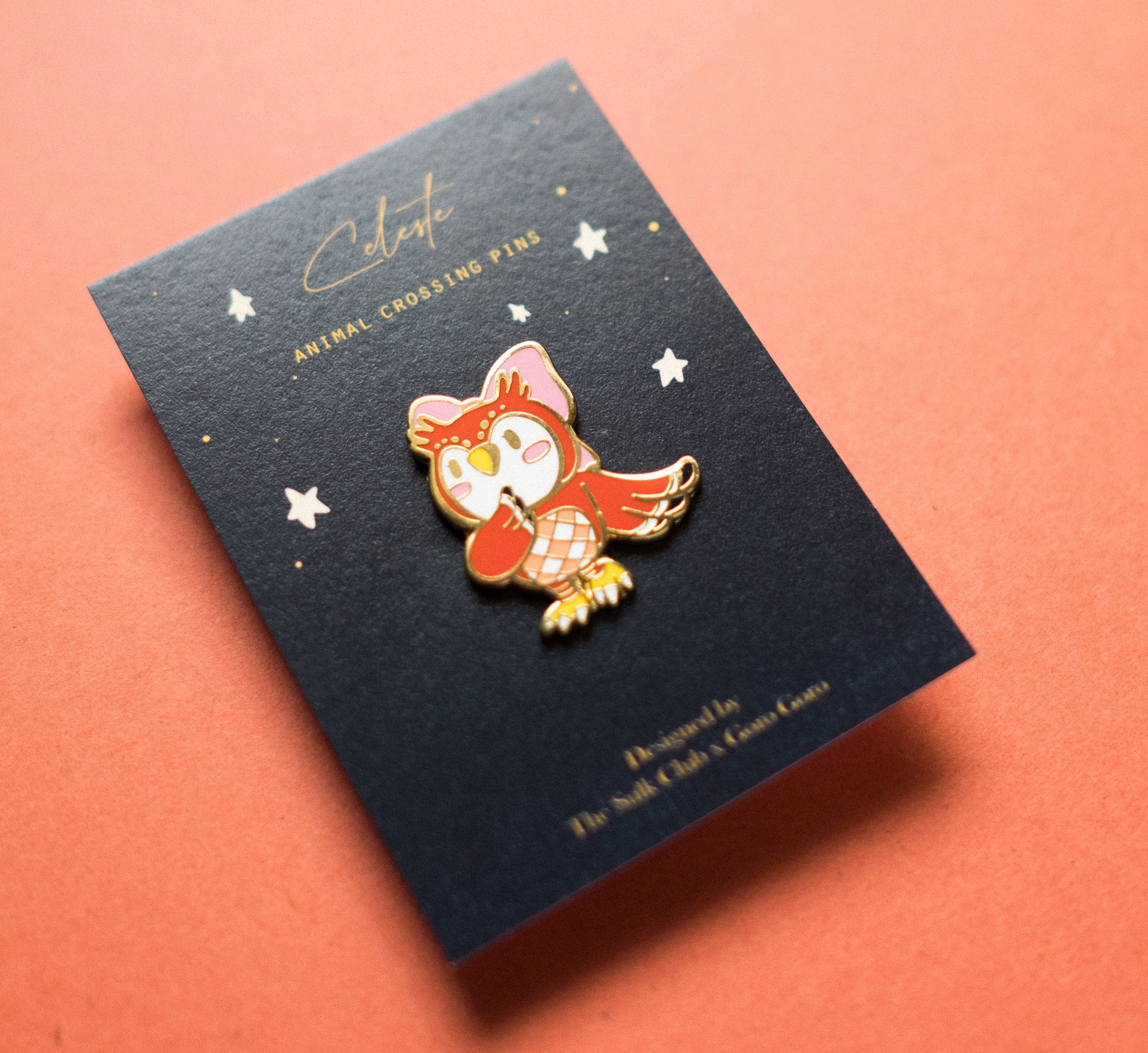 Celeste Animal Crossing Pins ACNH hard Enamel Pins - Etsy