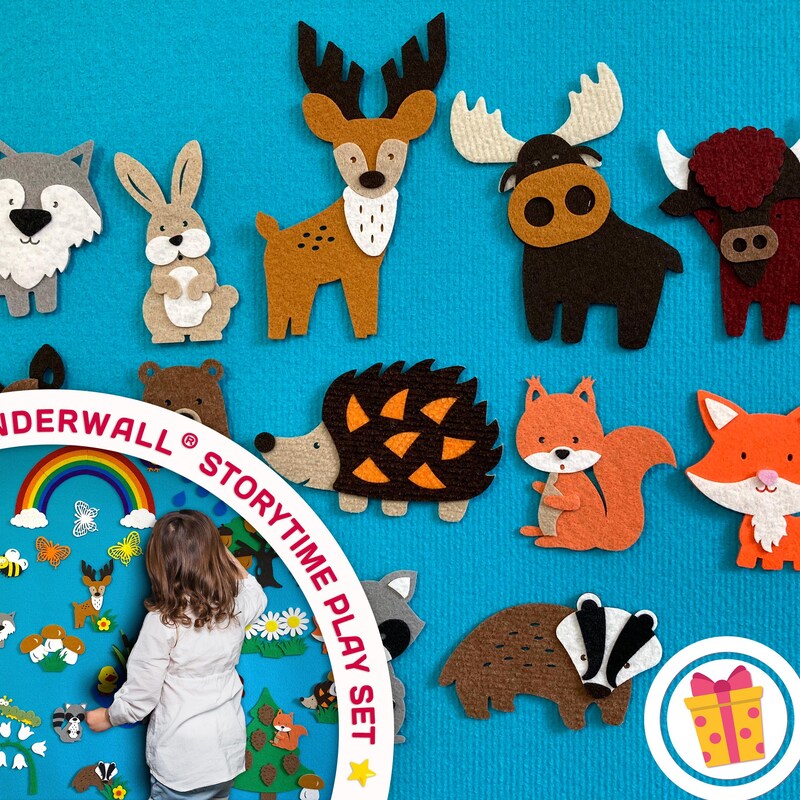 Felt Board Story Set - Etsy