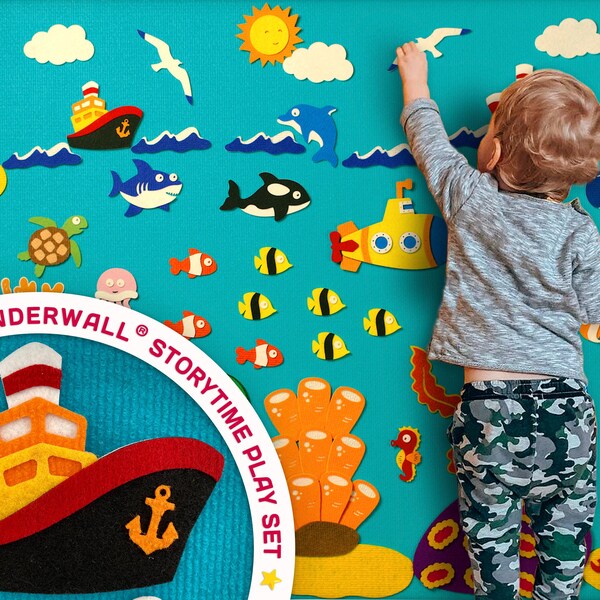 Ocean Felt Board - Etsy