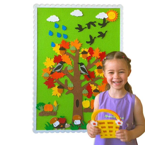 Tree Felt Board - Etsy