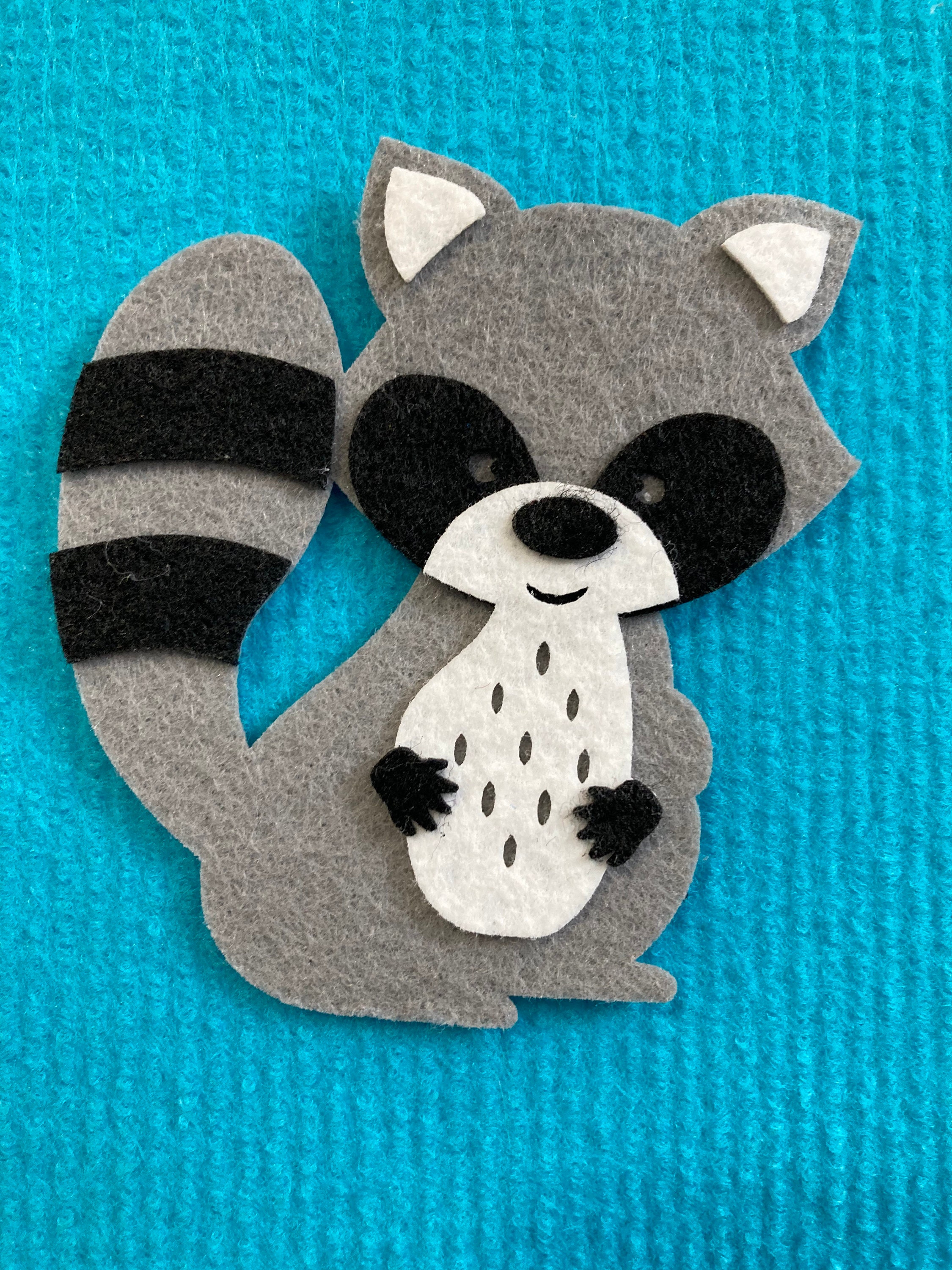 Forest Woodland Animals Toys Felt Board Stories With VELCRO®/ Badger ...