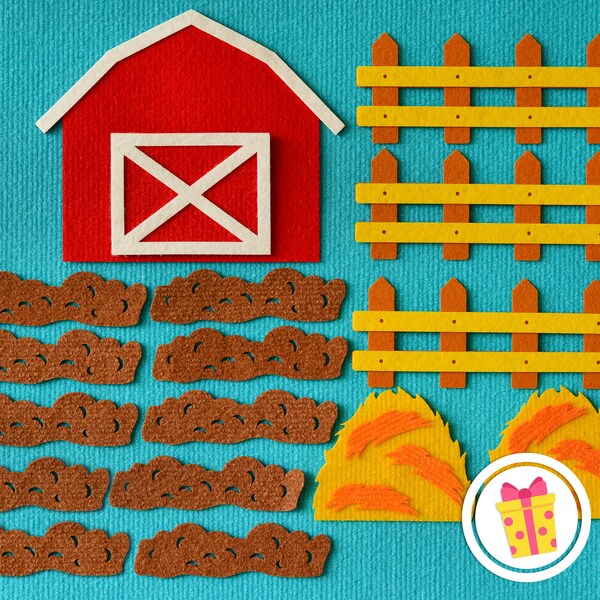 Farm Felt Board - Etsy