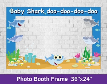 Baby shark printable | Etsy