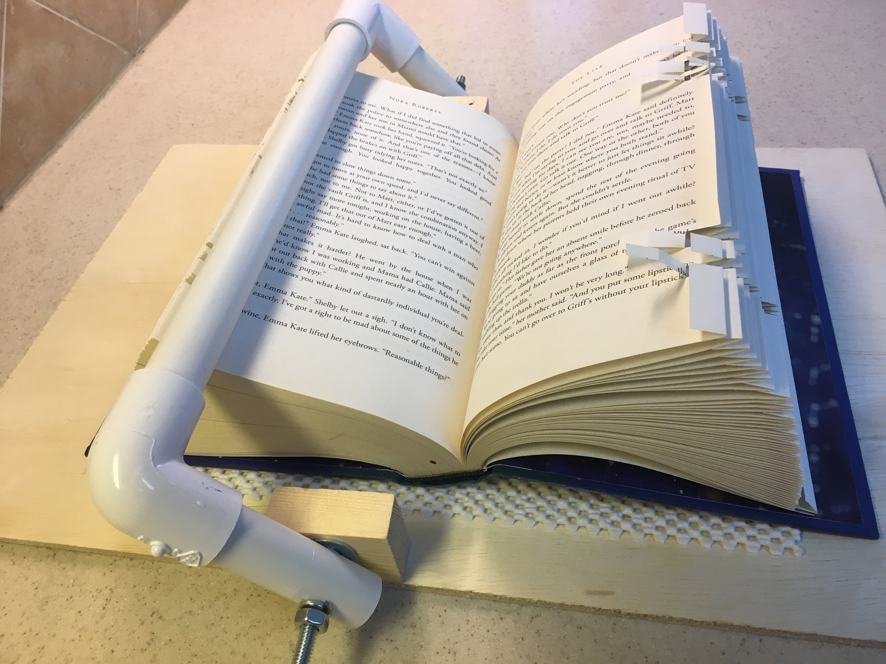 Page Pal A Tool for Book Folding Page Holder Book Folding - Etsy