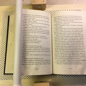 Pattern for a Page Pal, Book Folding Page Holder Pattern, Make a Page ...