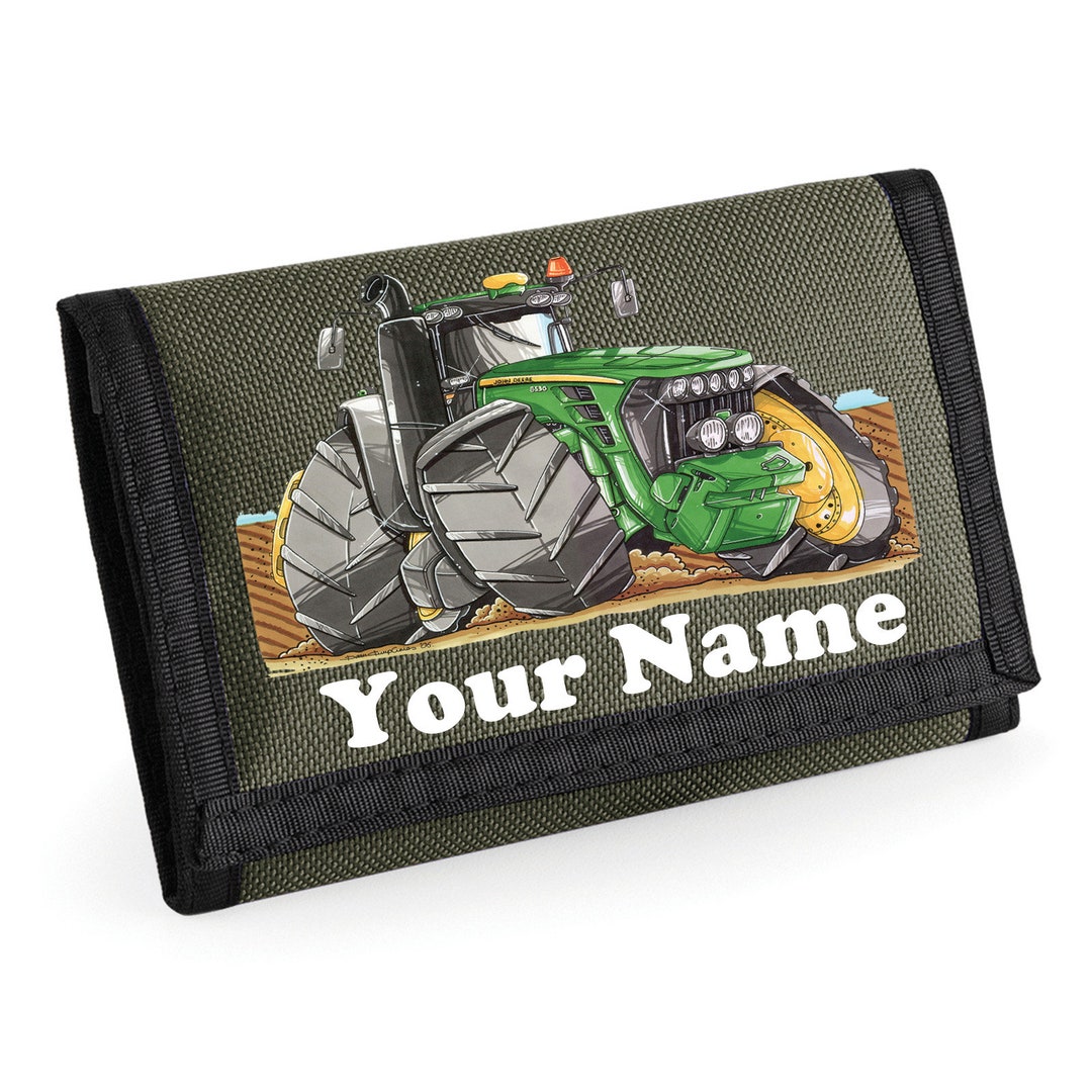 Koolart Green Tractor Young Farmers Wallet - Etsy