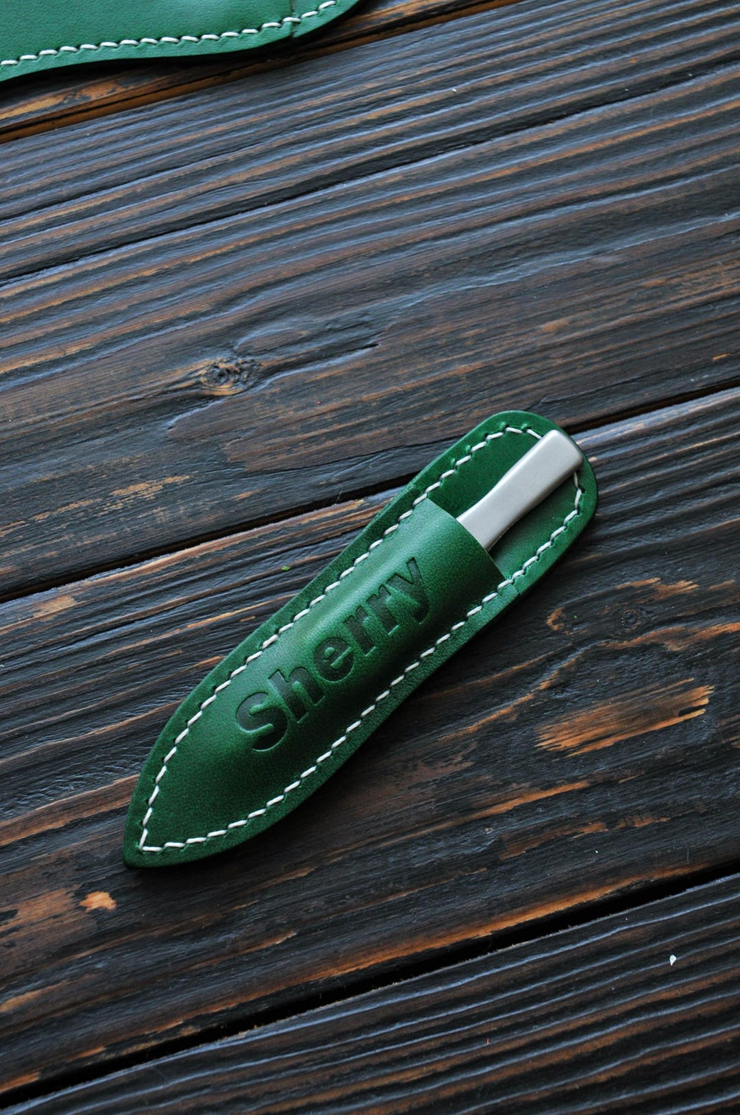 Personalized Tweezers Case, Leather Tweezers Holder, Leather Case for ...