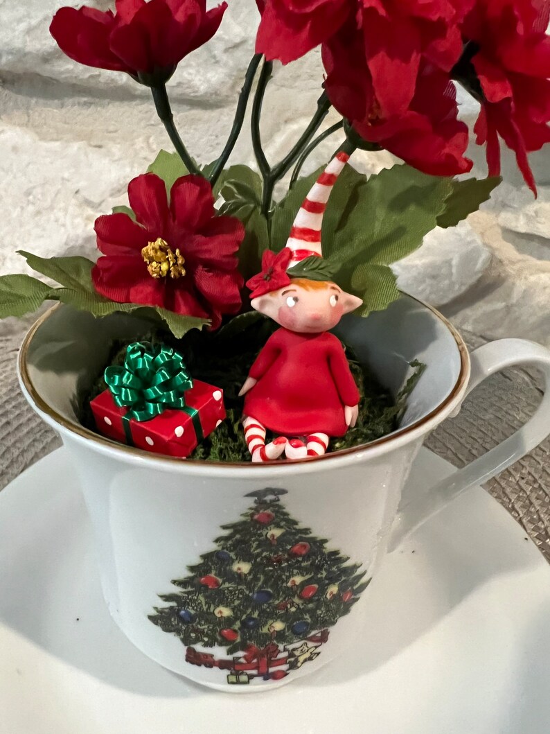 Christmas Pixie Teacup - Etsy