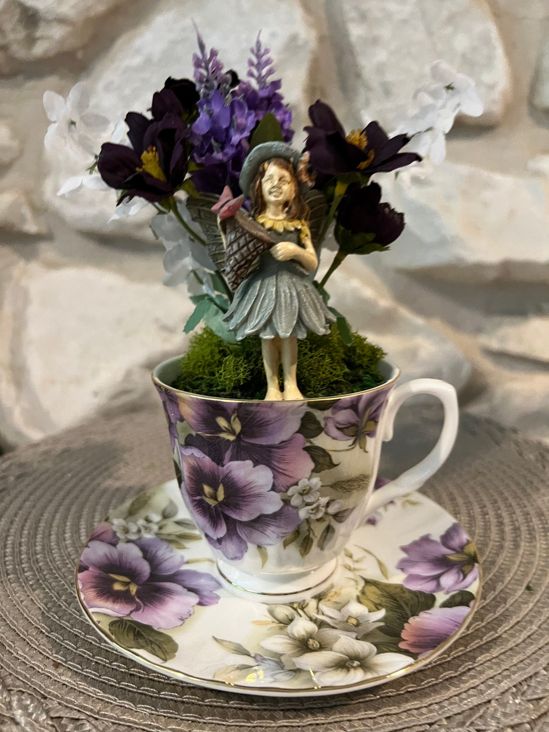Butterfly Fairy Teacup - Etsy