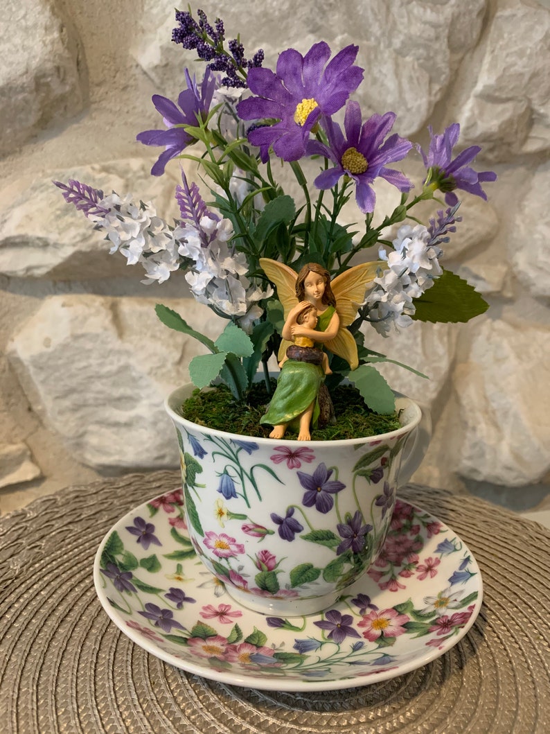 Sitting Mother and Child Tea Cup - Etsy