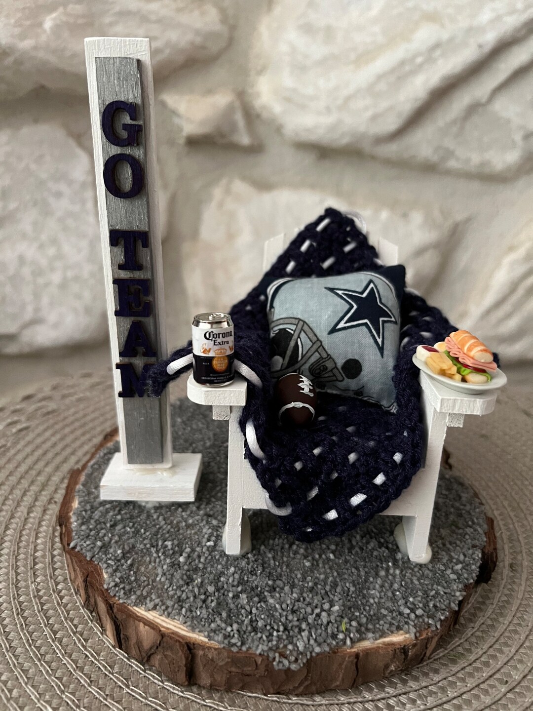 Football Diorama - Etsy