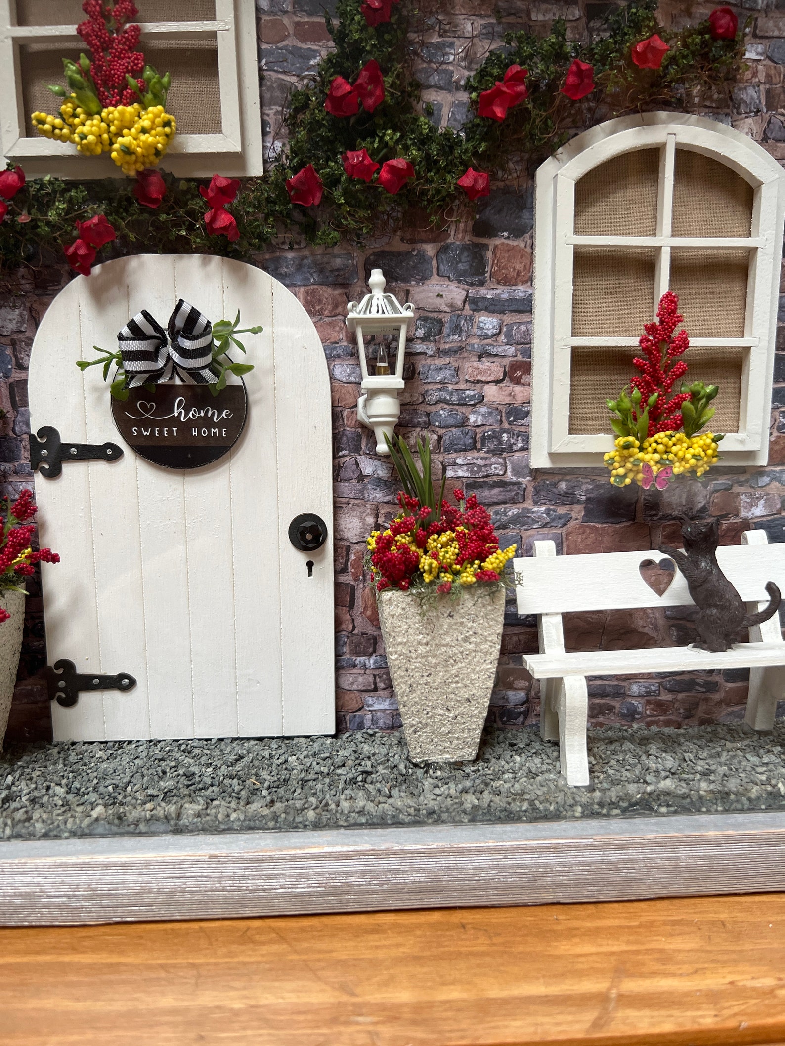 Front Door Shadow Box - Etsy