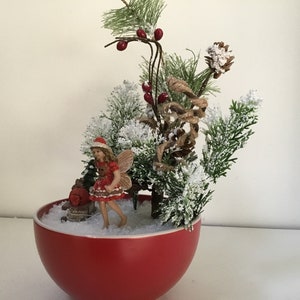 Christmas Fairy With Sled - Etsy