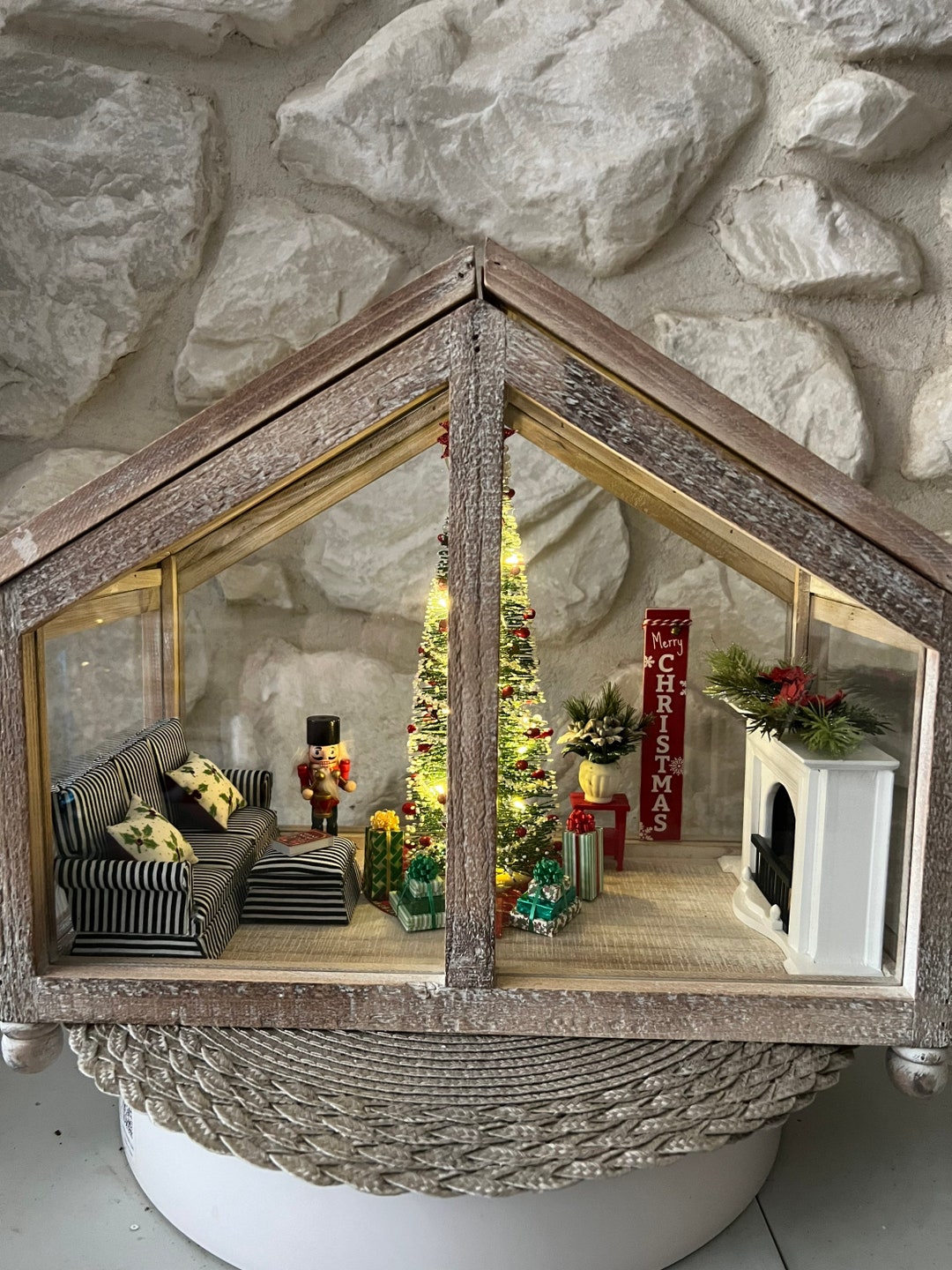 Silent Night Christmas Diorama - Etsy