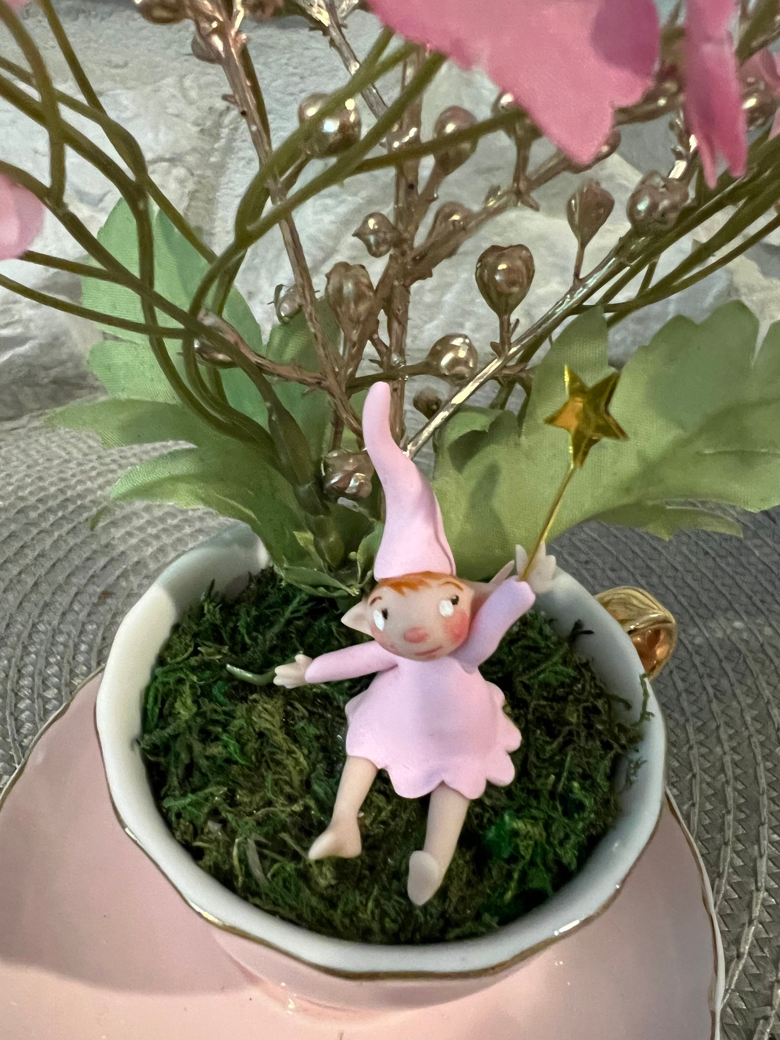 Pink Pixie Teacup - Etsy