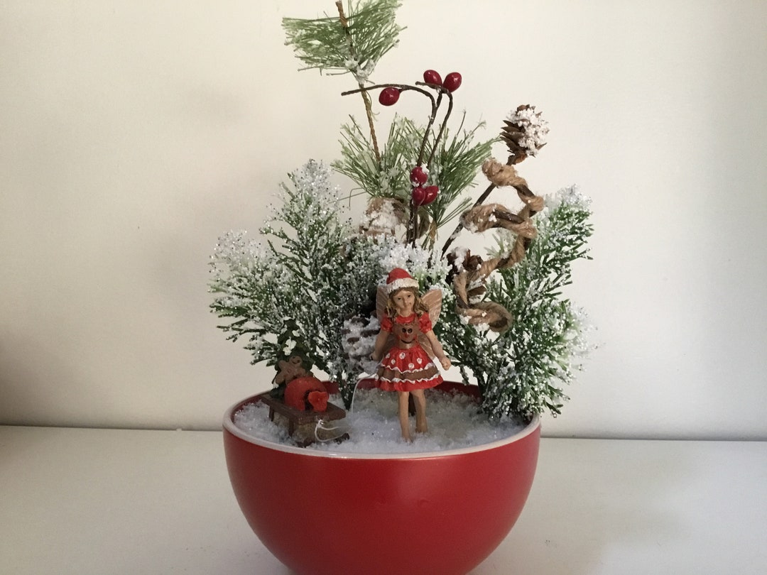 Christmas Fairy With Sled - Etsy