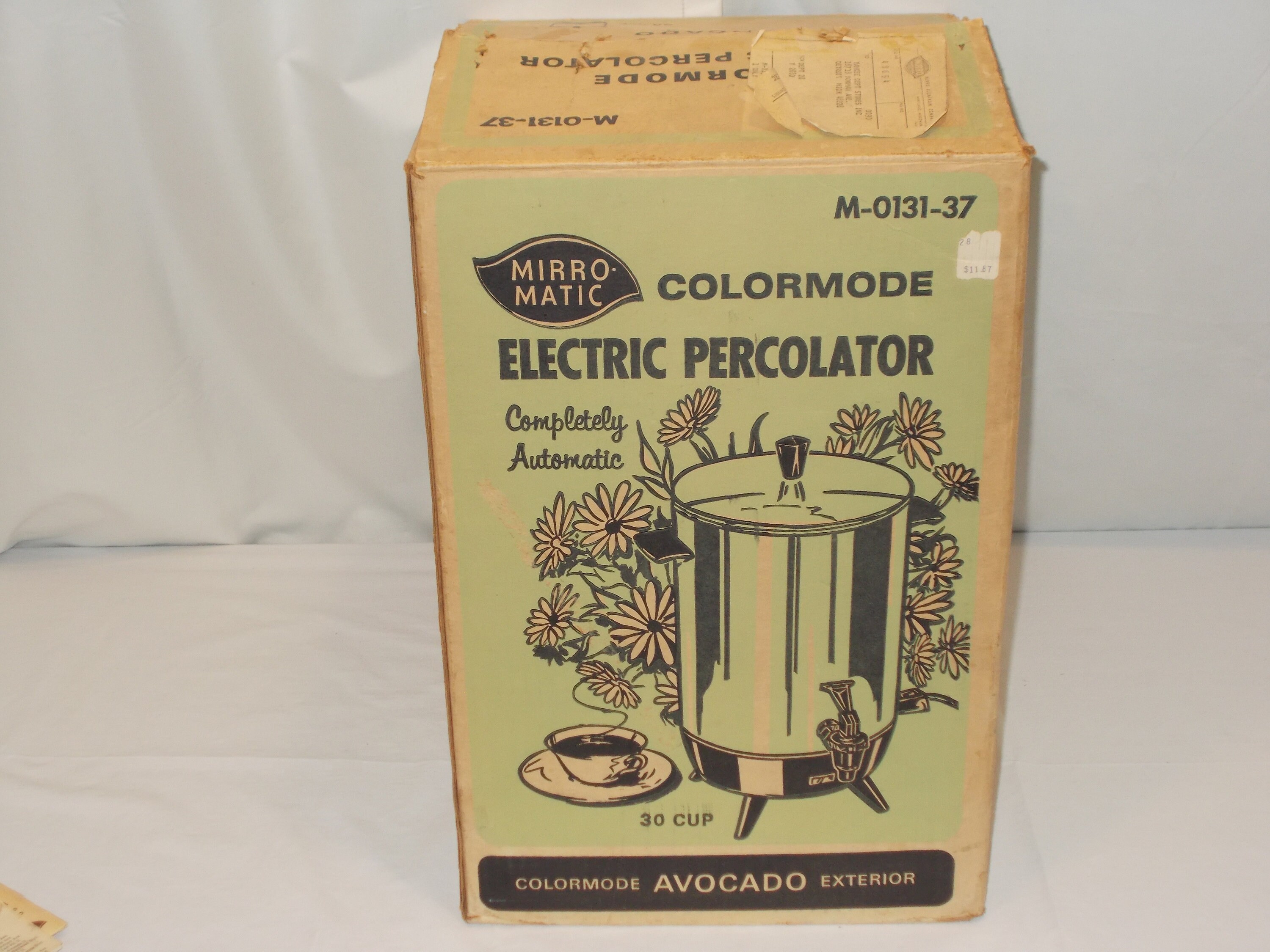Vintage Mirro Matic Mirro-matic Colormode Electric Percolator - Etsy