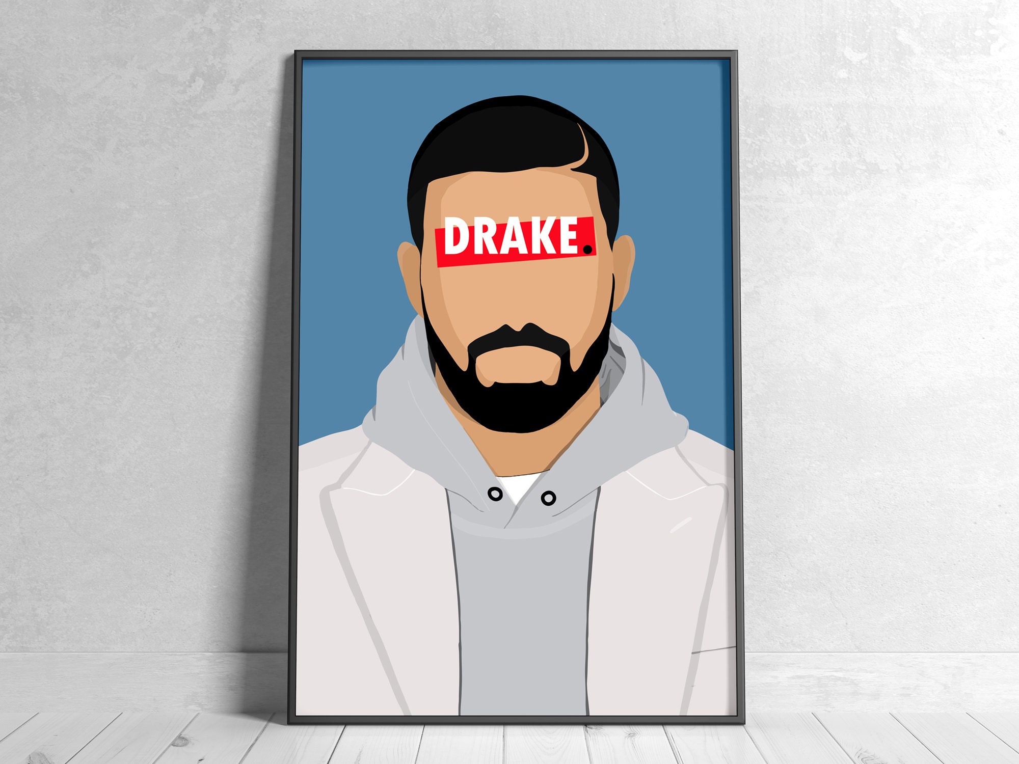 Minimalist DRAKE Poster Decoration / Poster / Poster Print / Wall Art ...