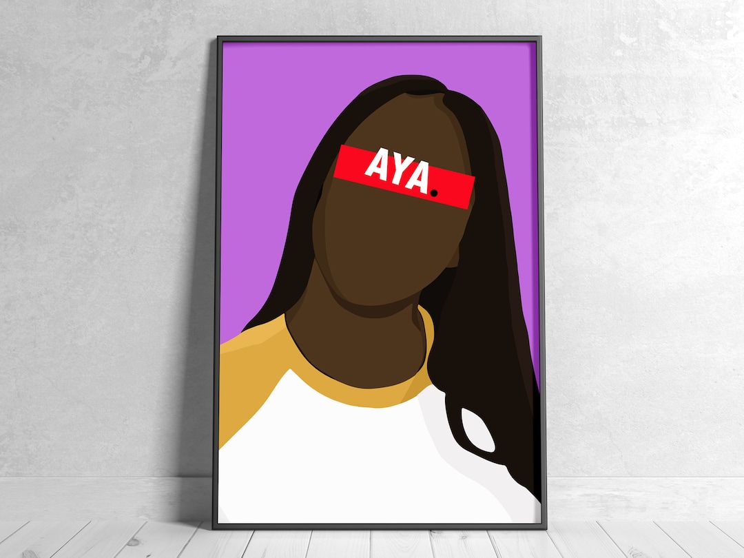 Minimalist AYA NAKAMURA Poster Decoration / Poster / Poster ...