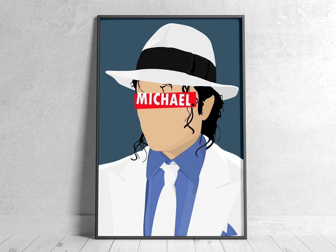 MICHAEL JACKSON Minimalist Poster - Decoration / Poster / Poster Print ...