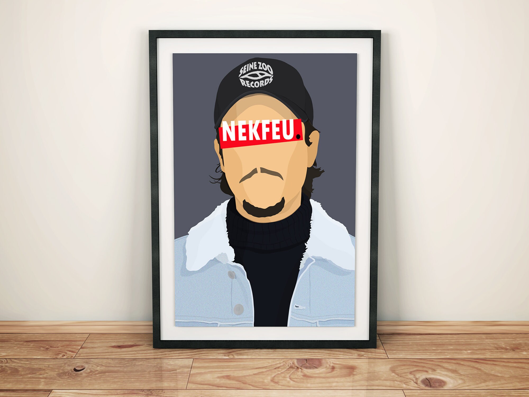 Minimalist NEKFEU Poster Decoration / Poster / Poster Print / Wall Art ...