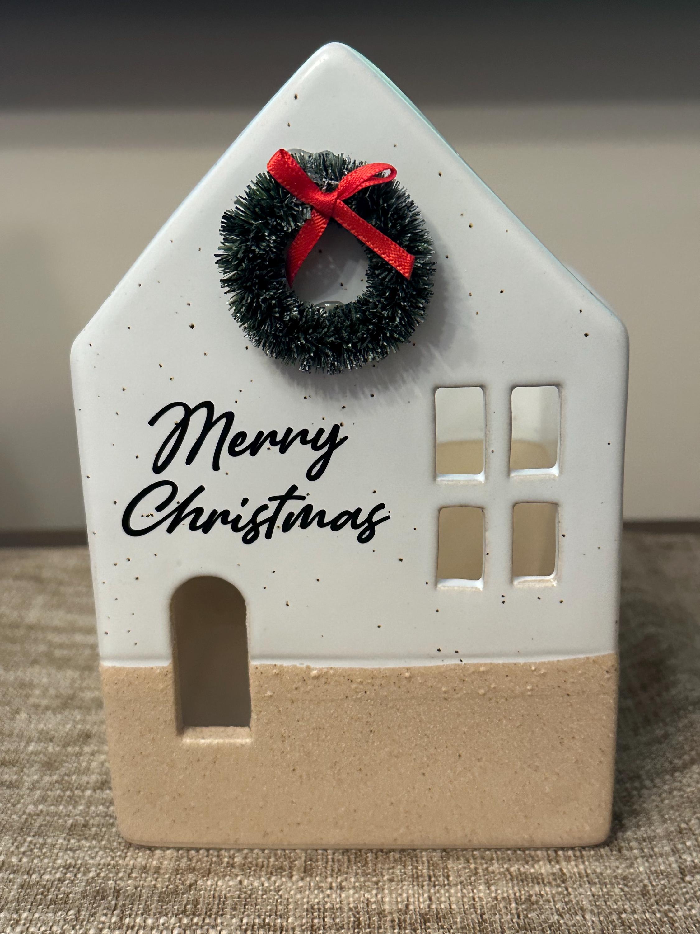 Personalized Light up Ceramic House - New Home - First Home Gift ...