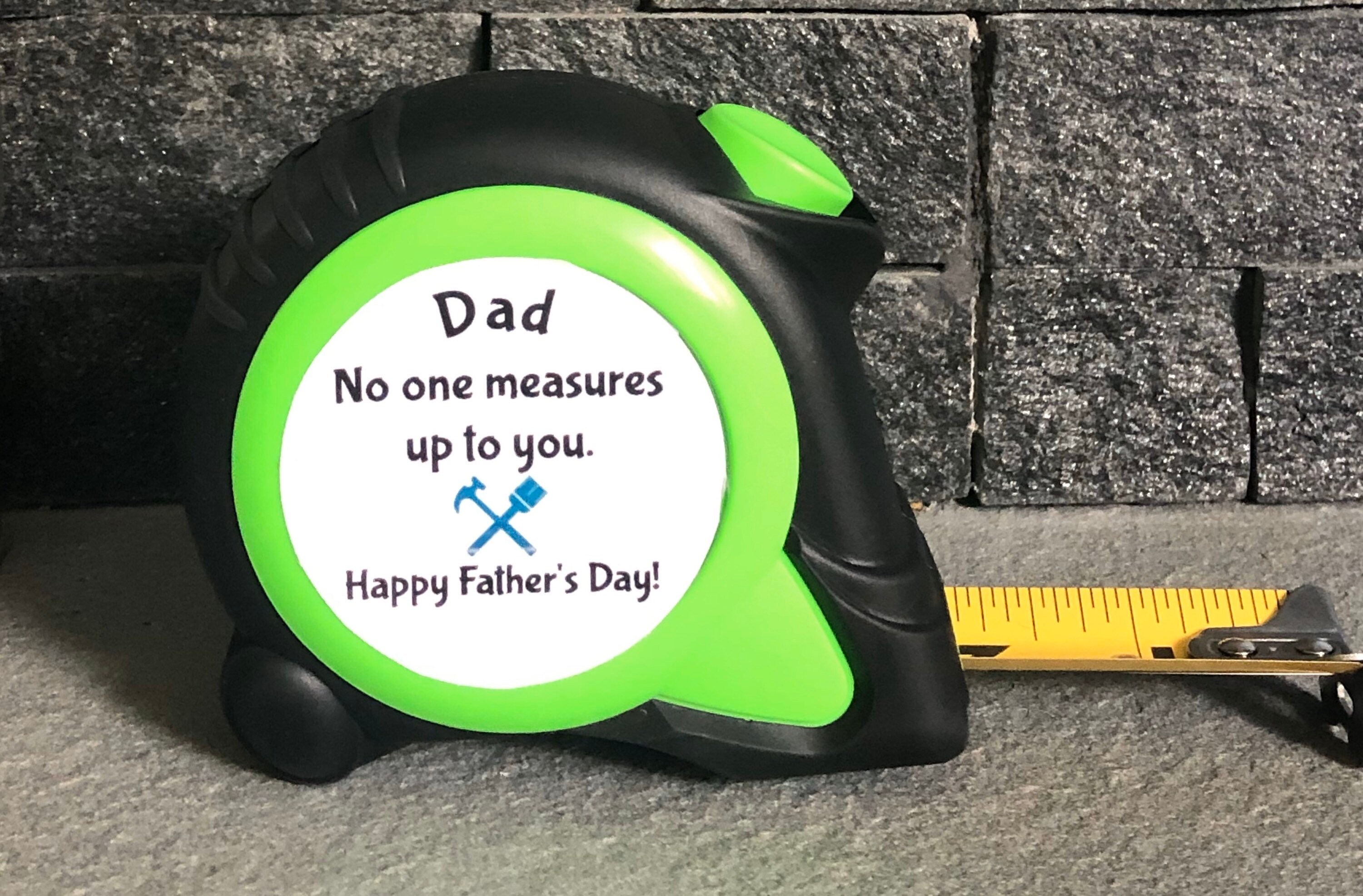 Dad No One Measures Up To You Tape Measure Gift for Dad | Etsy