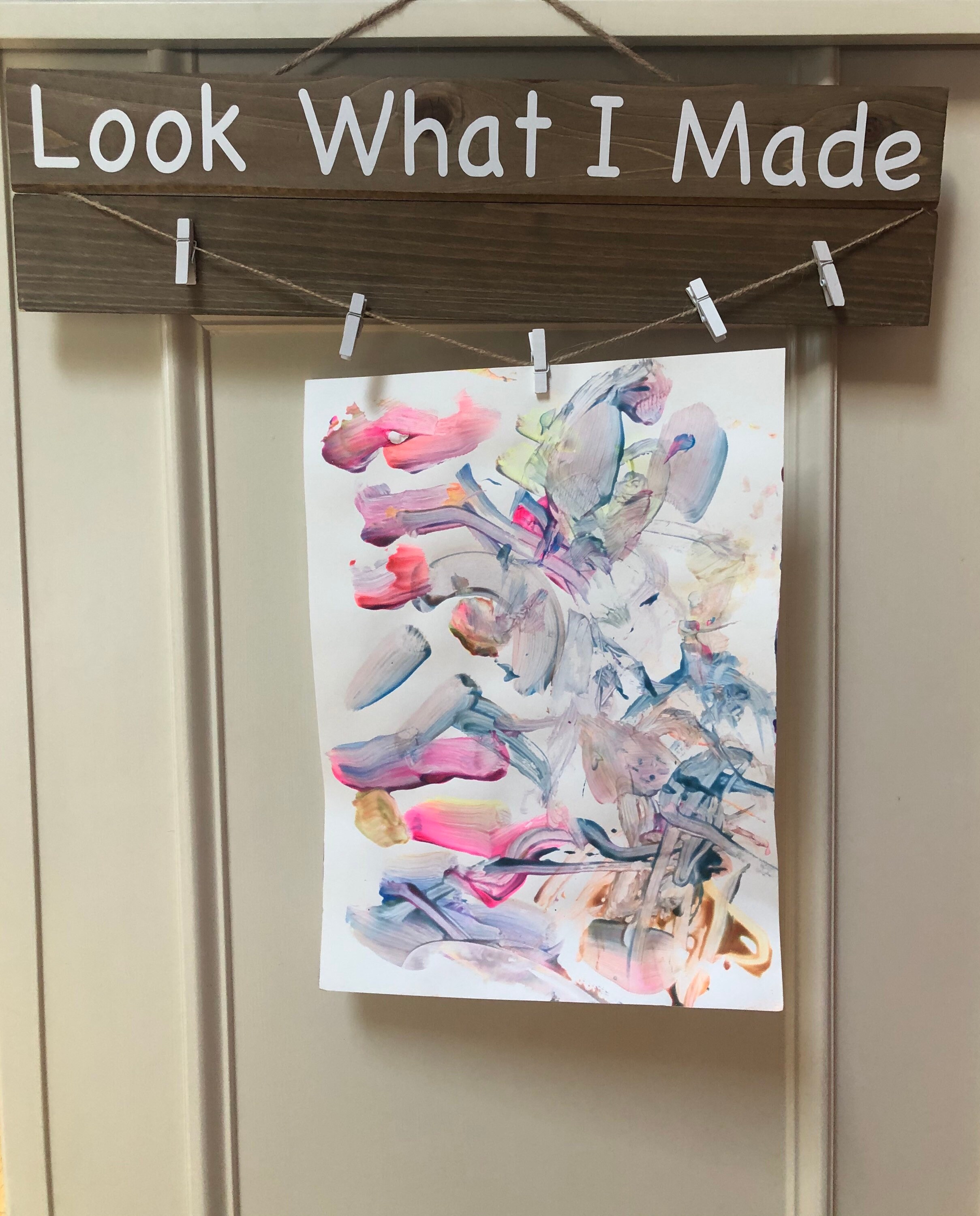 Look What I Made Sign Look What We Made Can Be | Etsy