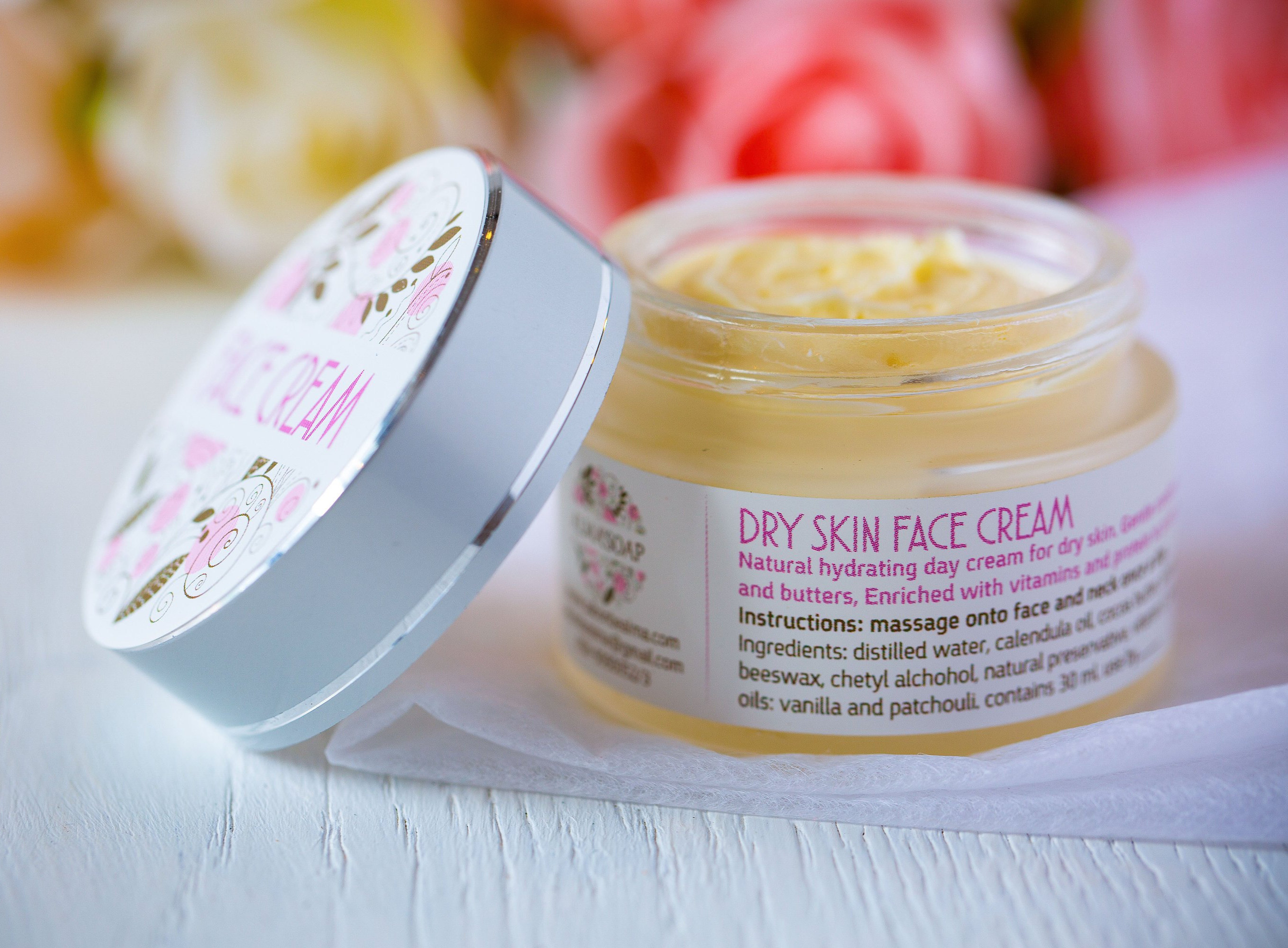 All Natural Face Cream for Dry Skin - Etsy