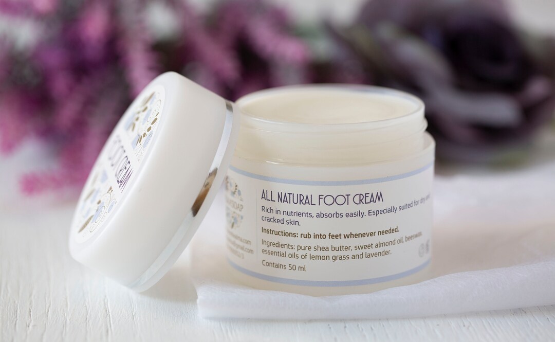 All Natural Foot Cream - Etsy UK