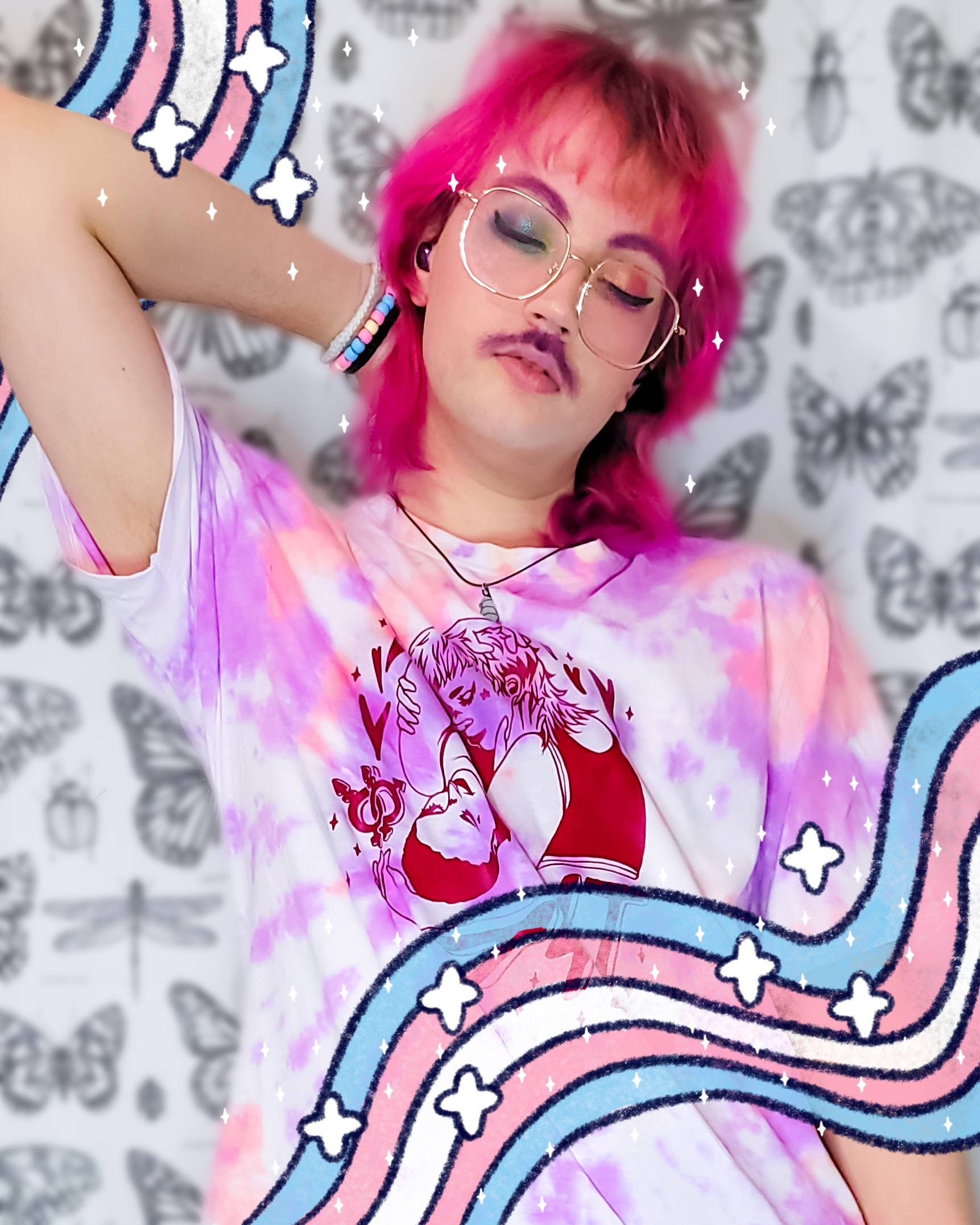 Transgender Pride T4T Queer Gay Couple HTV Vinyl Design Purple - Etsy