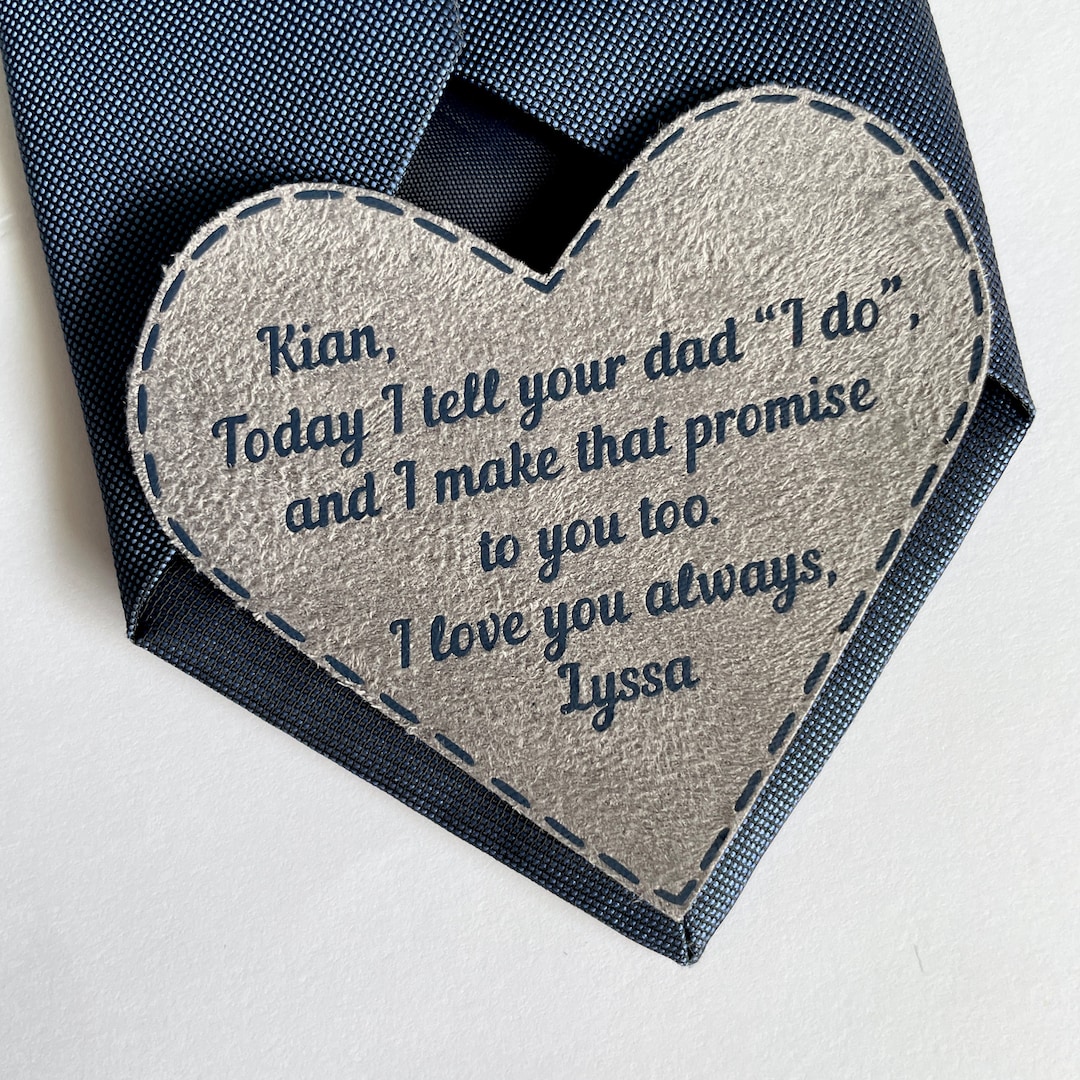 Today I Tell Your Dad I Do Step Son Personalized Wedding Gifts From ...