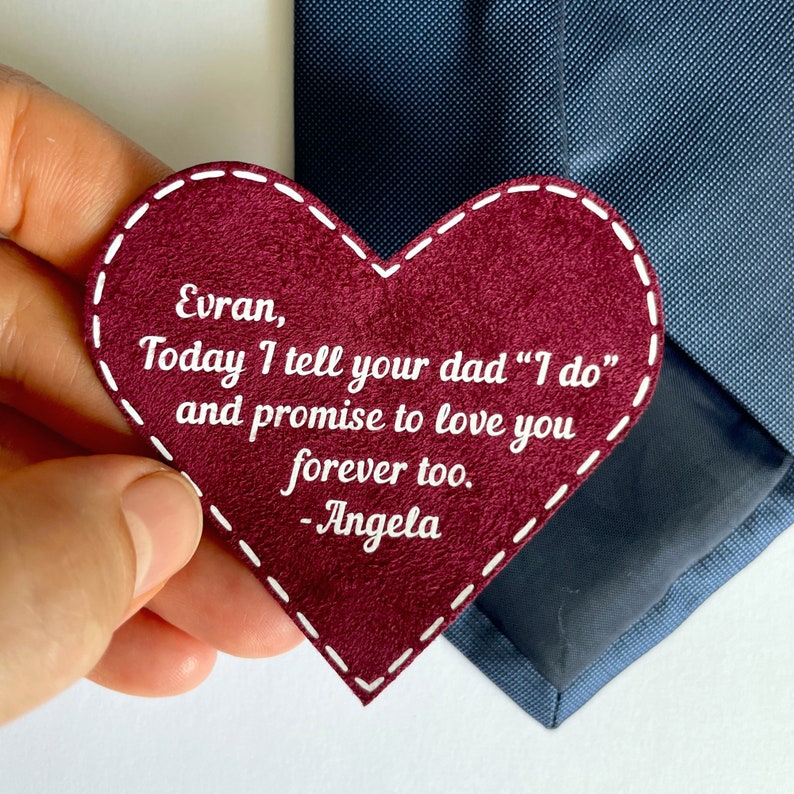 Today I Tell Your Dad I Do Step Son Personalized Wedding Gifts From ...